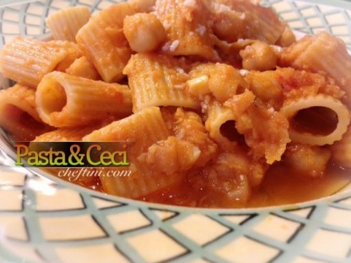Pasta and Ceci (chickpeas) - Cheftini