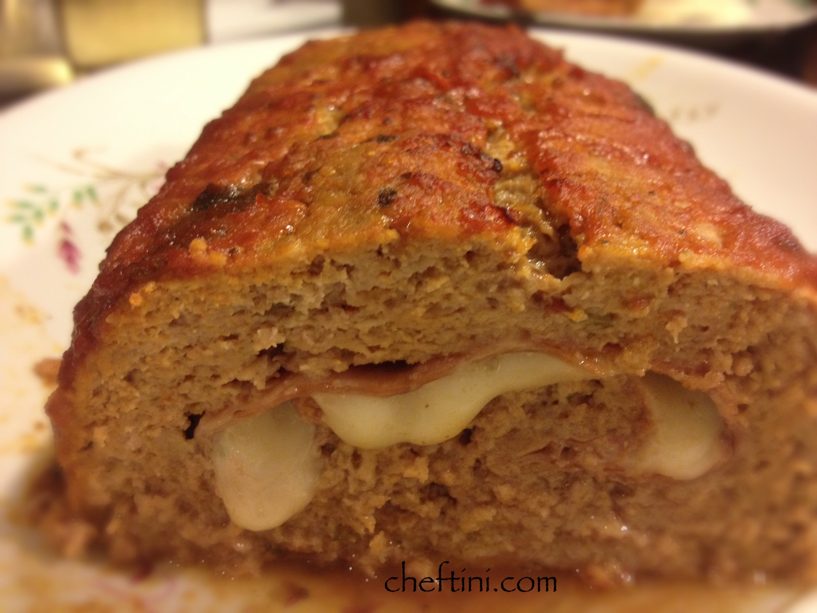 Polpettone with Prosciutto and Provolone - Cheftini