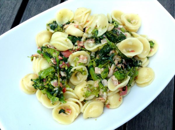Orecchiette with Pancetta and Broccoli di Rabe - Cheftini