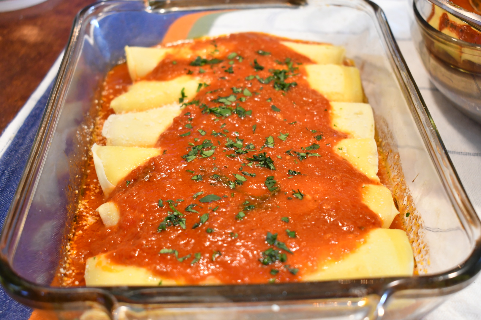 Homemade Manicotti Crepes - Cheftini