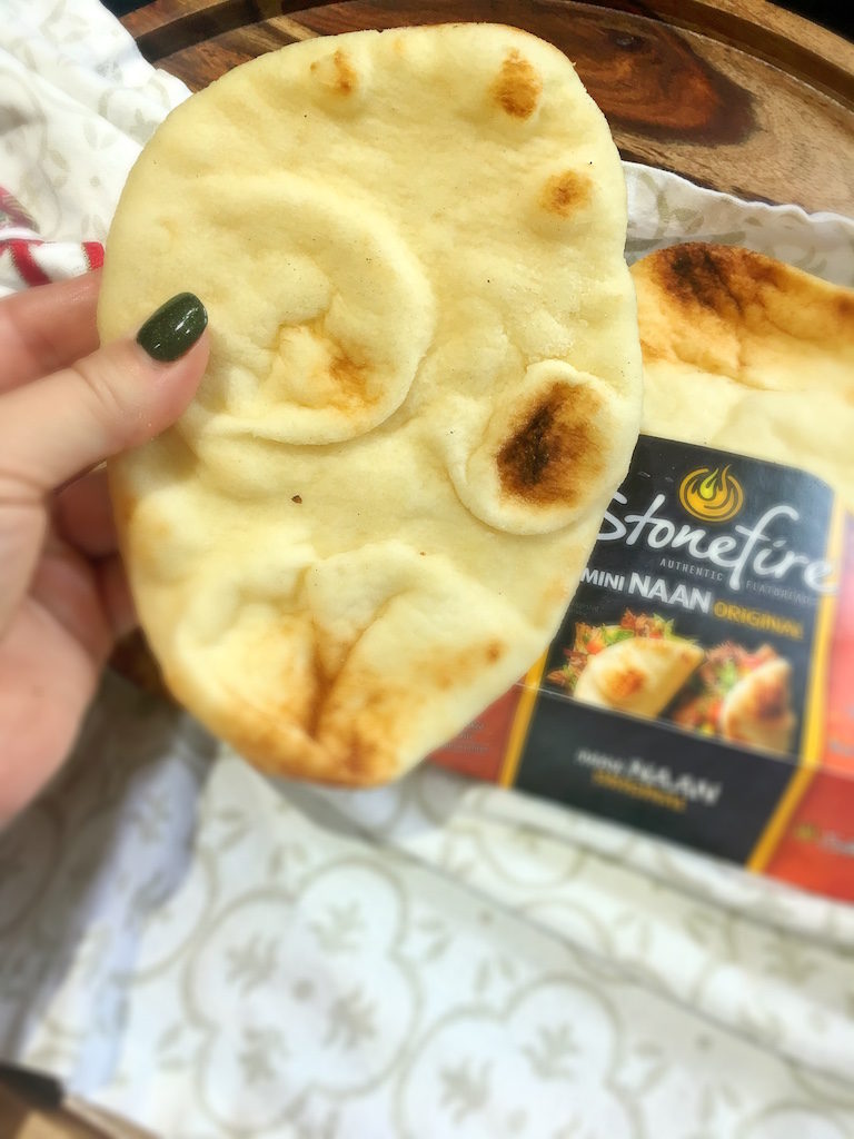 Mini Naan Bread Pepperoni Pizza - Cheftini